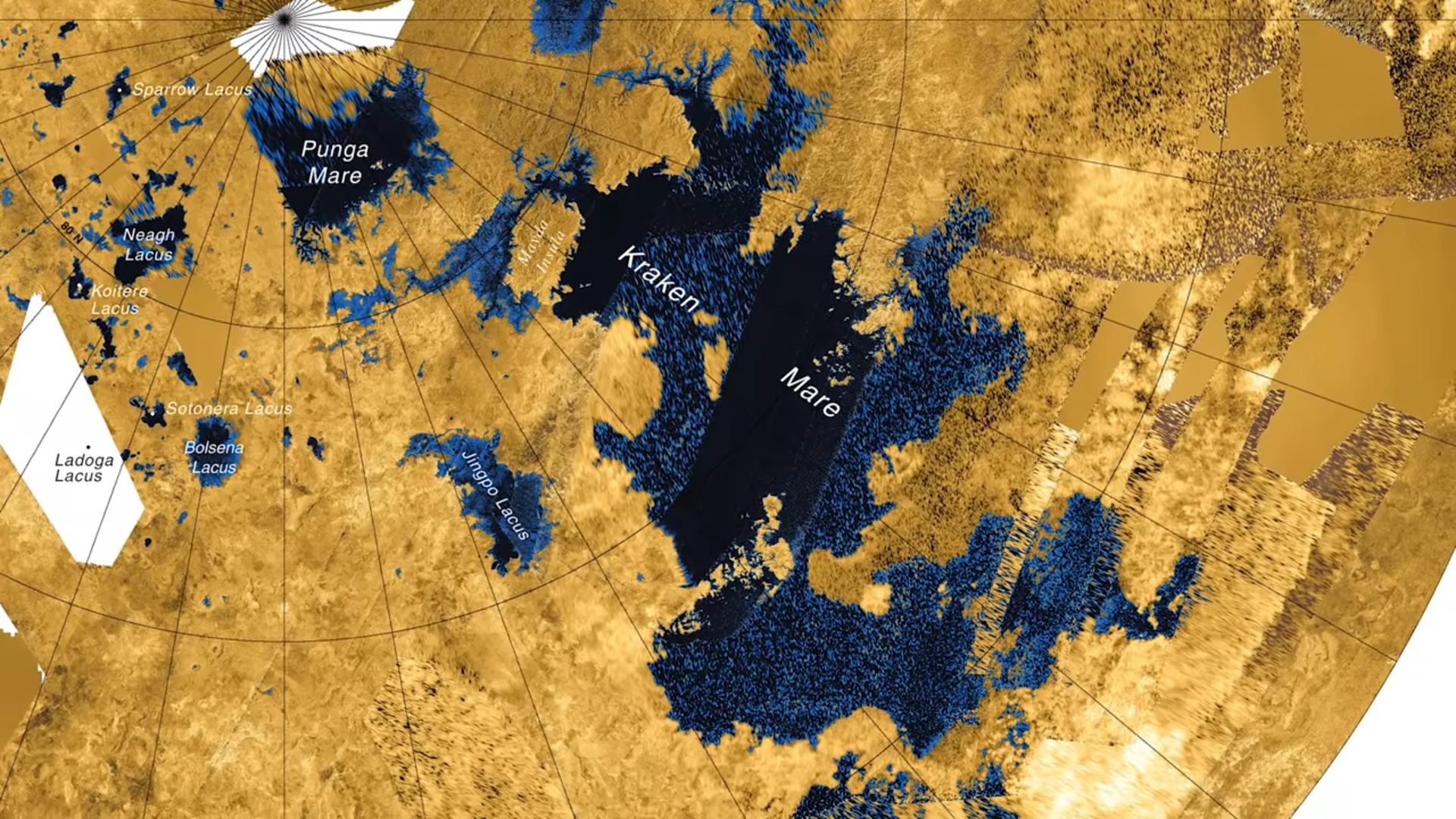 Liquid Lakes Of Saturn's Moon Titan » Space Exploration